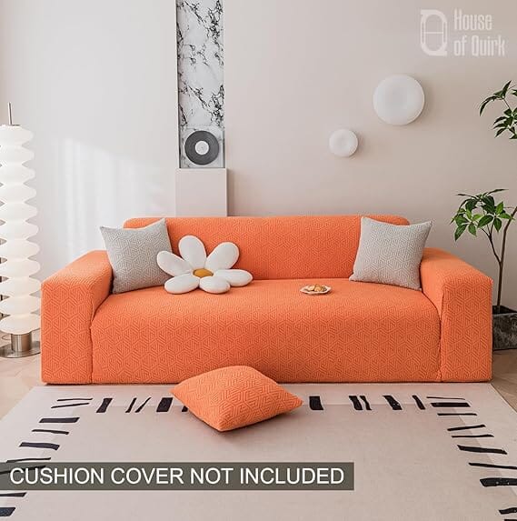 Grain Texture Jacquard Sofa Cover – Great Happy IN